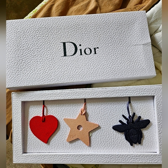 Dior | Accessories | Dior Bag Charms Vip Gift Nib | Poshmark
